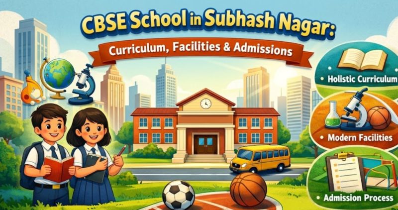 CBSE School in Subhash Nagar: Curriculum, Facilities & Admissions ...